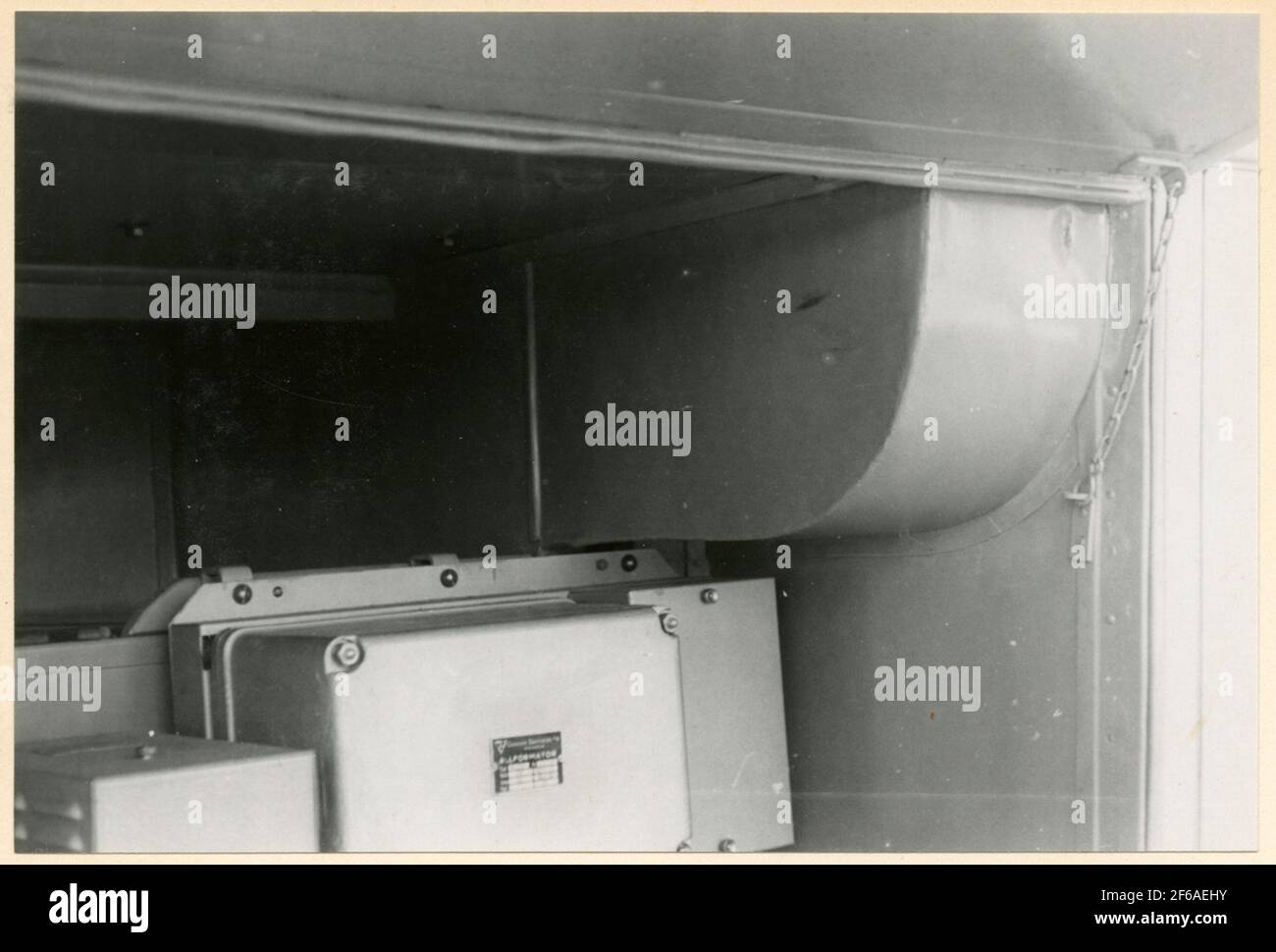 Cargo space on bus Stock Photo - Alamy