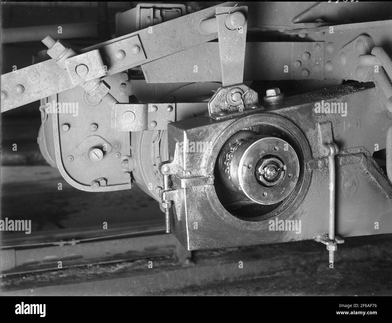 Generator for electrical lighting in passenger car Stock Photo - Alamy