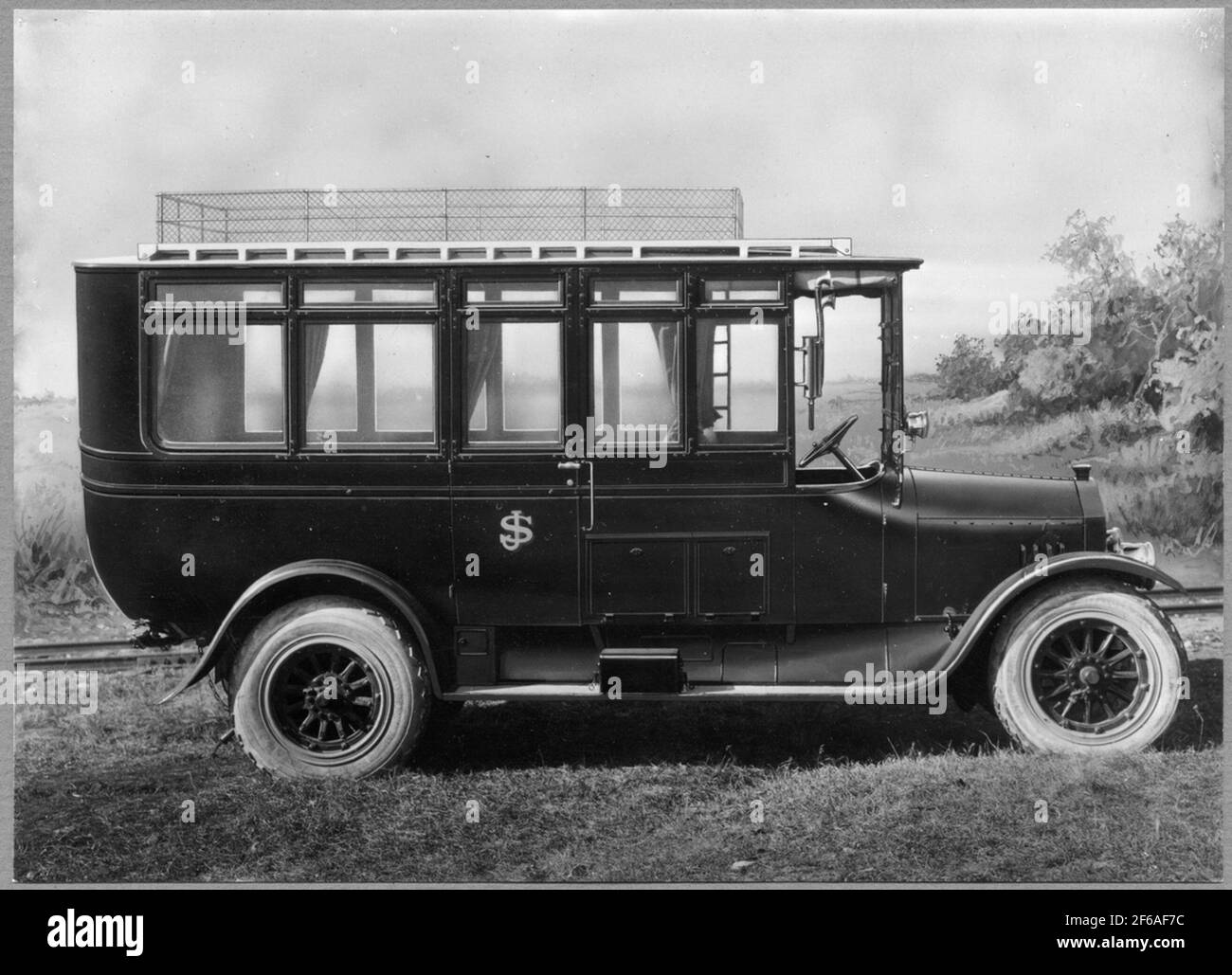 Daimler-Benz. The state's railways, sj. The second bus Stock Photo - Alamy