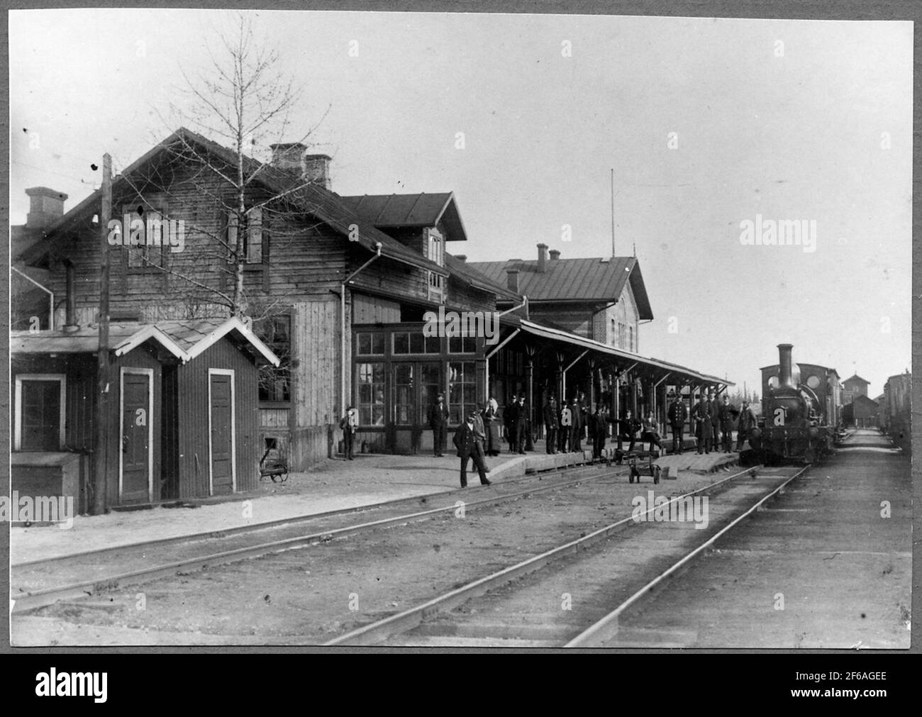 Charlottenberg railway station Stock Photo - Alamy