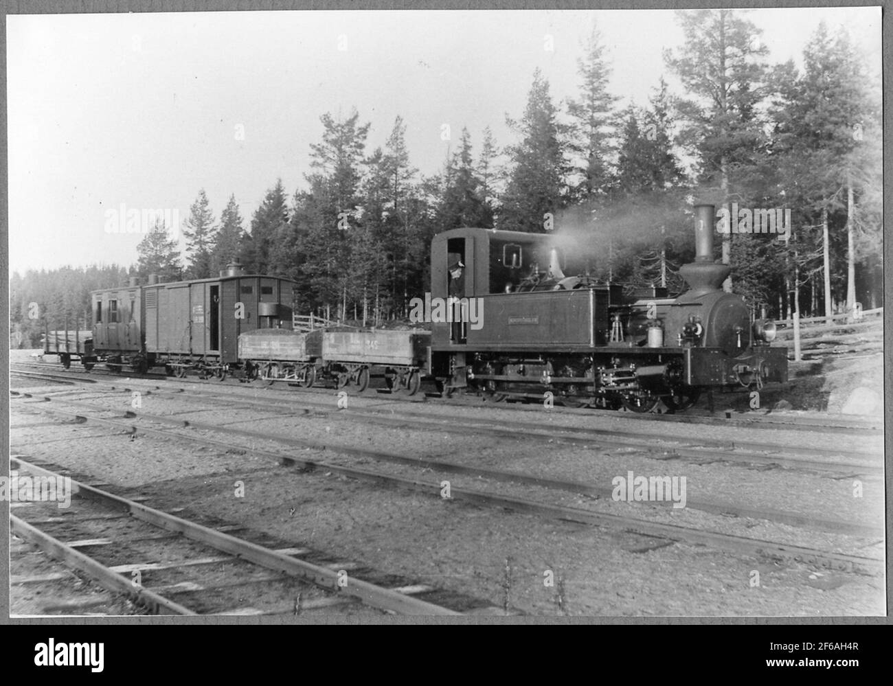 Nordmark - Klarälvens Railway, NKLJ Lok 10 "Nordmarken Stock Photo - Alamy