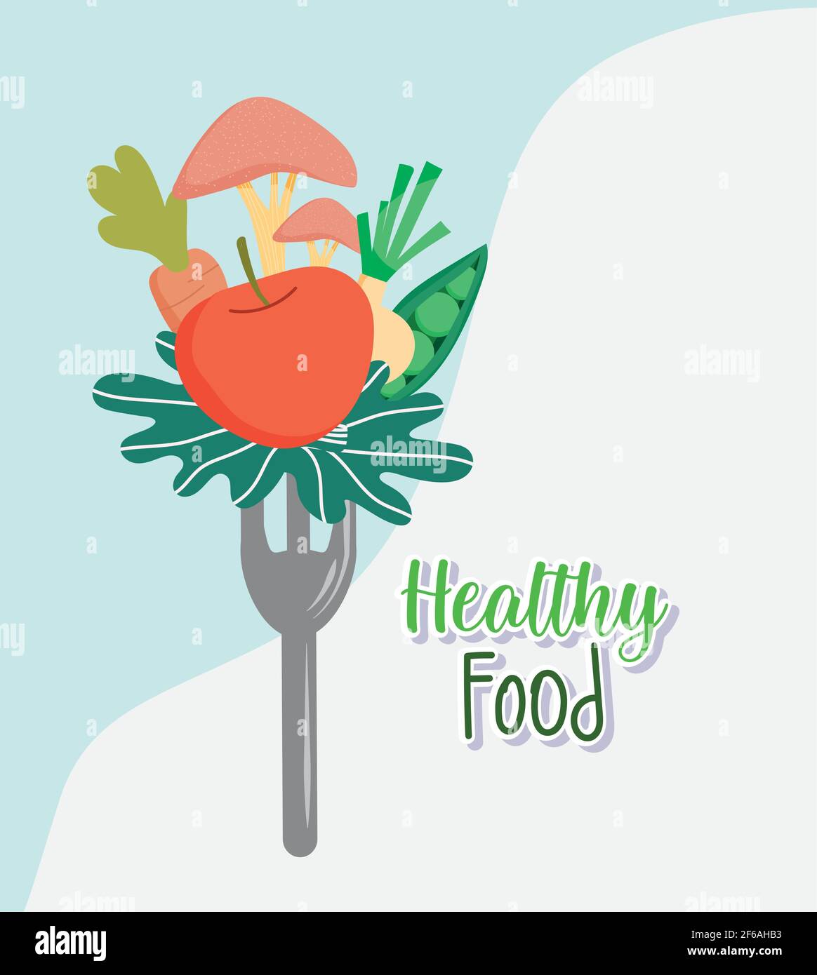 Fresh protein lettering Stock Vector Images - Alamy