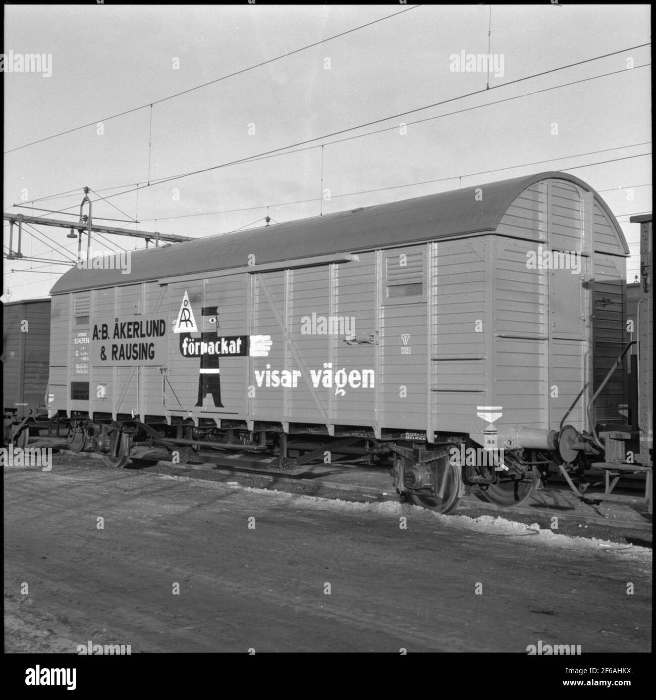 State Railways, SJ G 43936. Åkerlund & Rausing Stock Photo - Alamy