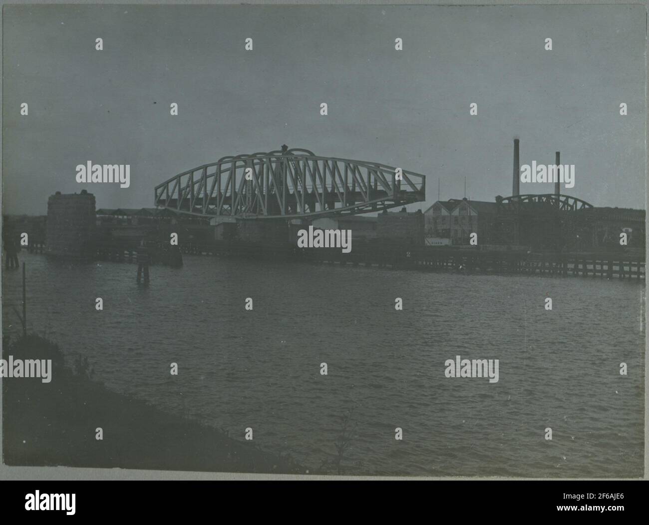 Bridge building over the Göta river Stock Photo - Alamy