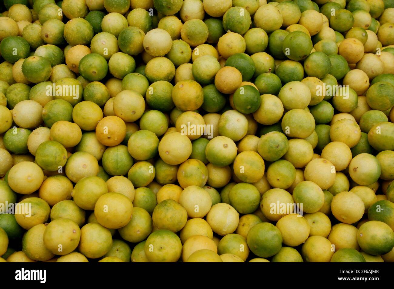salvador, bahia / brazil - april 18, 2013: lemons for sale at Feira de ...