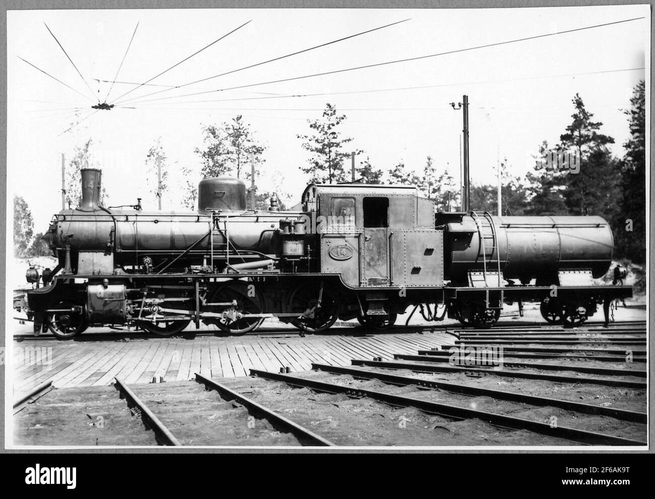 Nordmark - Klarälven's rail, NKLJ Lok 14 Stock Photo - Alamy