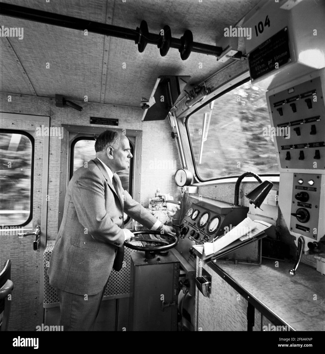 NKLJ 104. Nordmark Klarälvens rail Stock Photo - Alamy