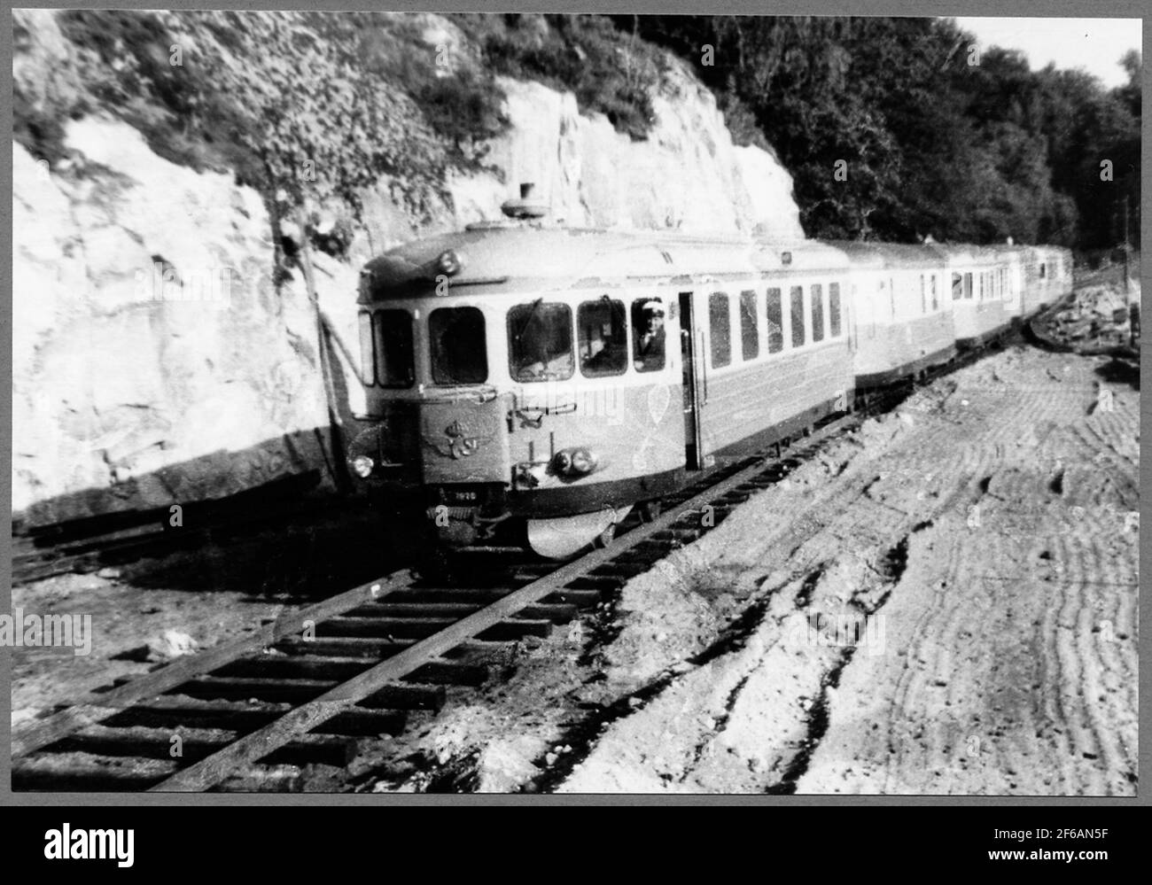 State Railways, SJ Y6 1028. First passenger train on normal tracks ...