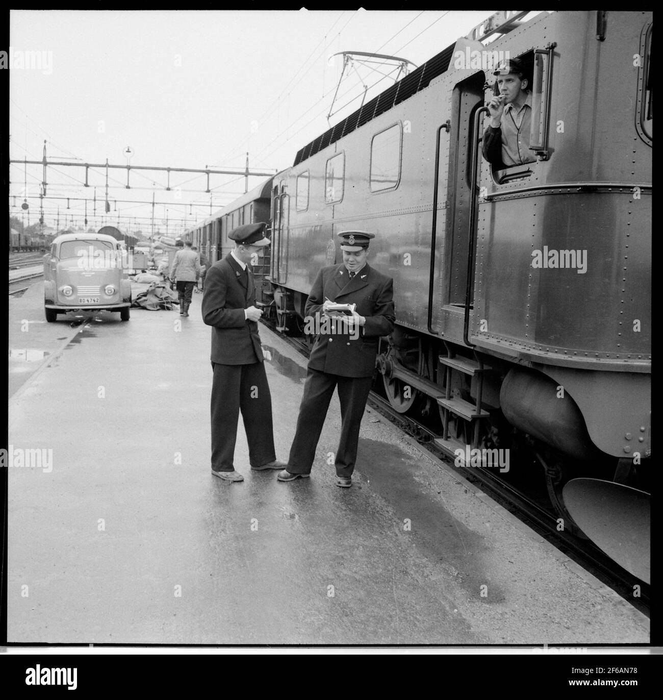 The state's railways, SJ Da 890 Stock Photo - Alamy