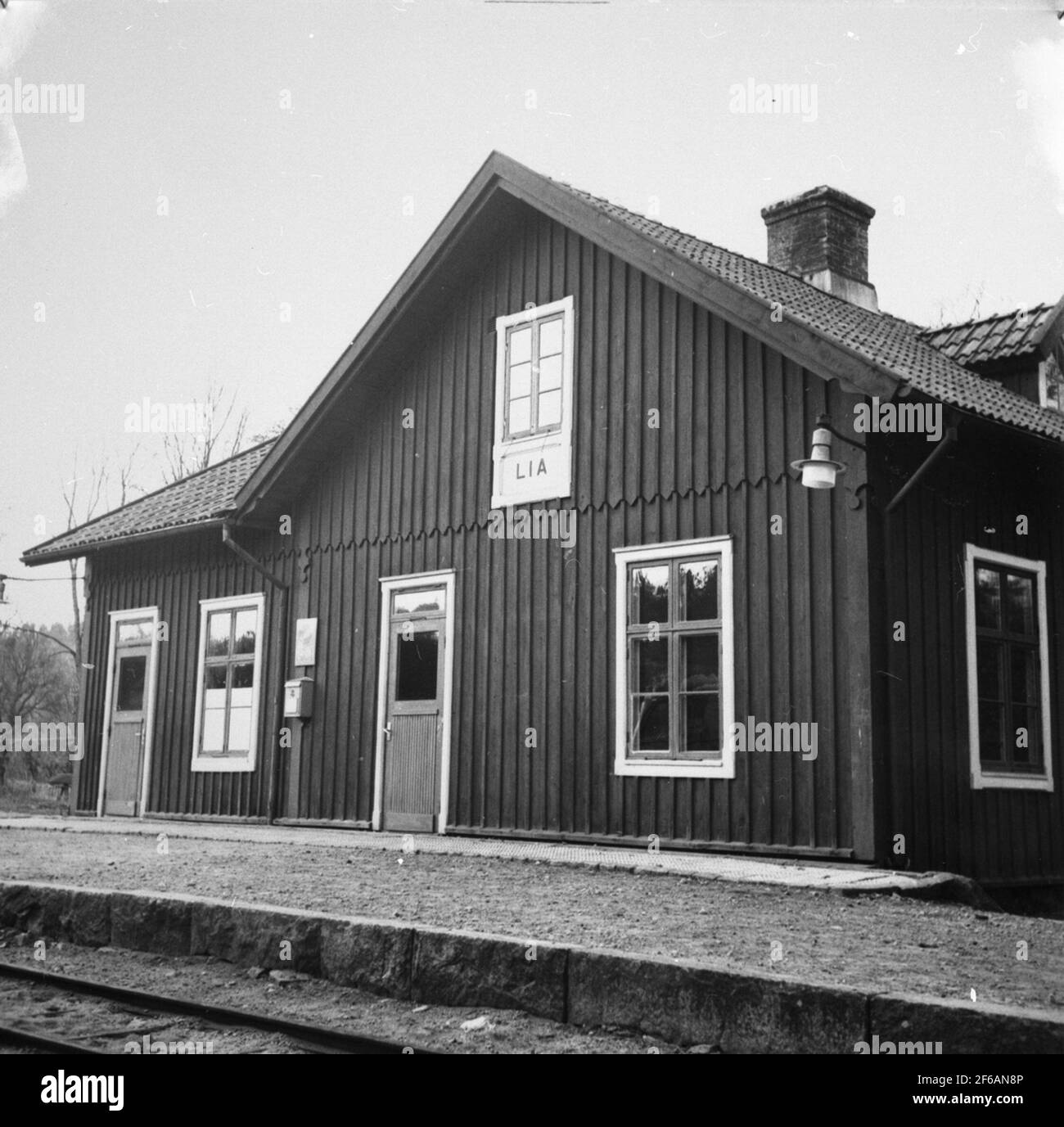 The station was put into service in 1896. Only1935-1959 was the stop ...