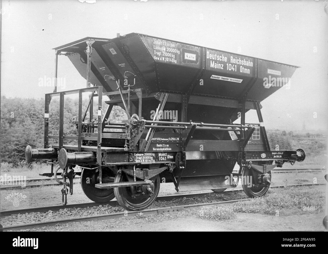 Self-discontenting German macadam car Stock Photo - Alamy