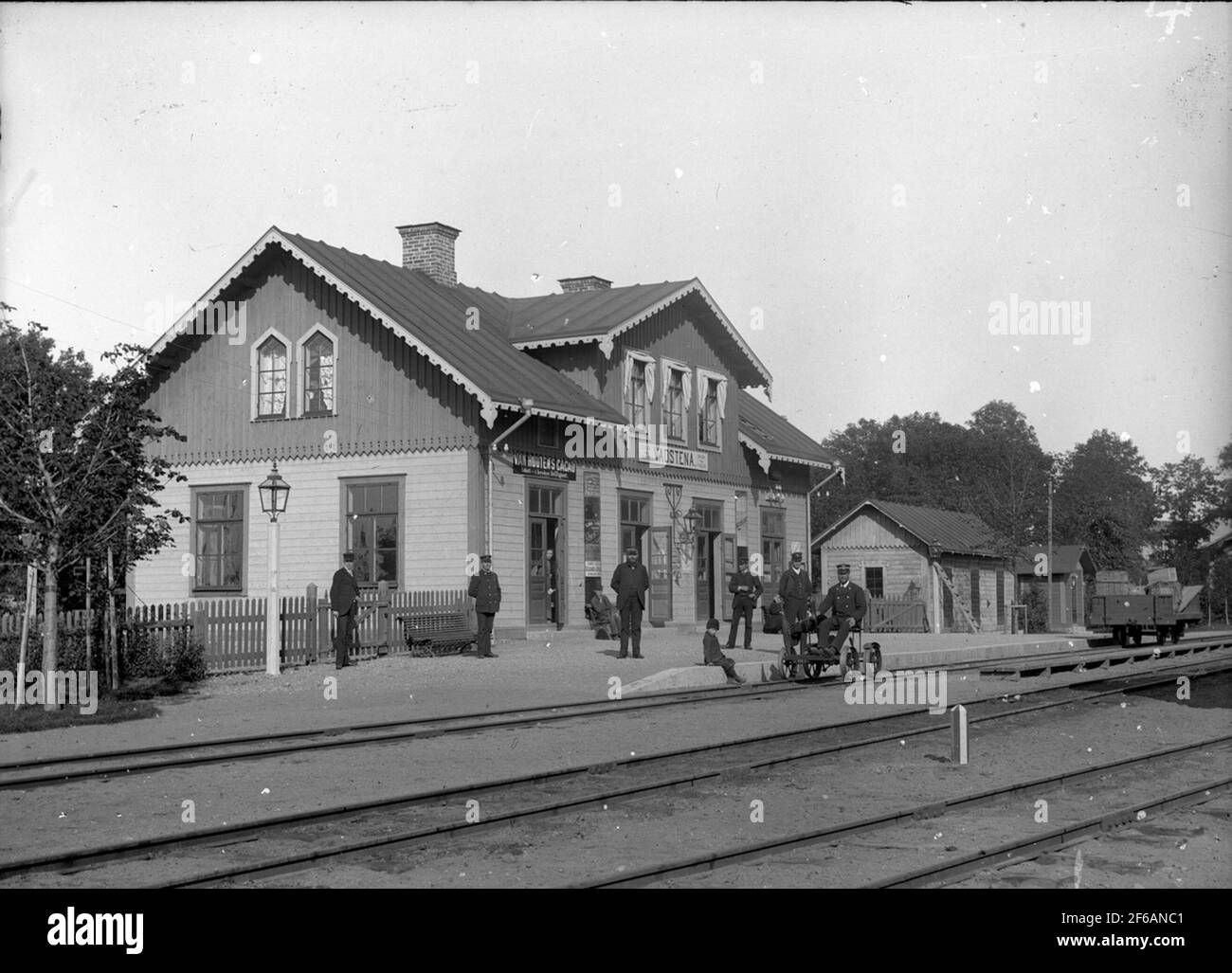The station was built in 1897 and modernized in 1923 and 1939. In 1942 ...