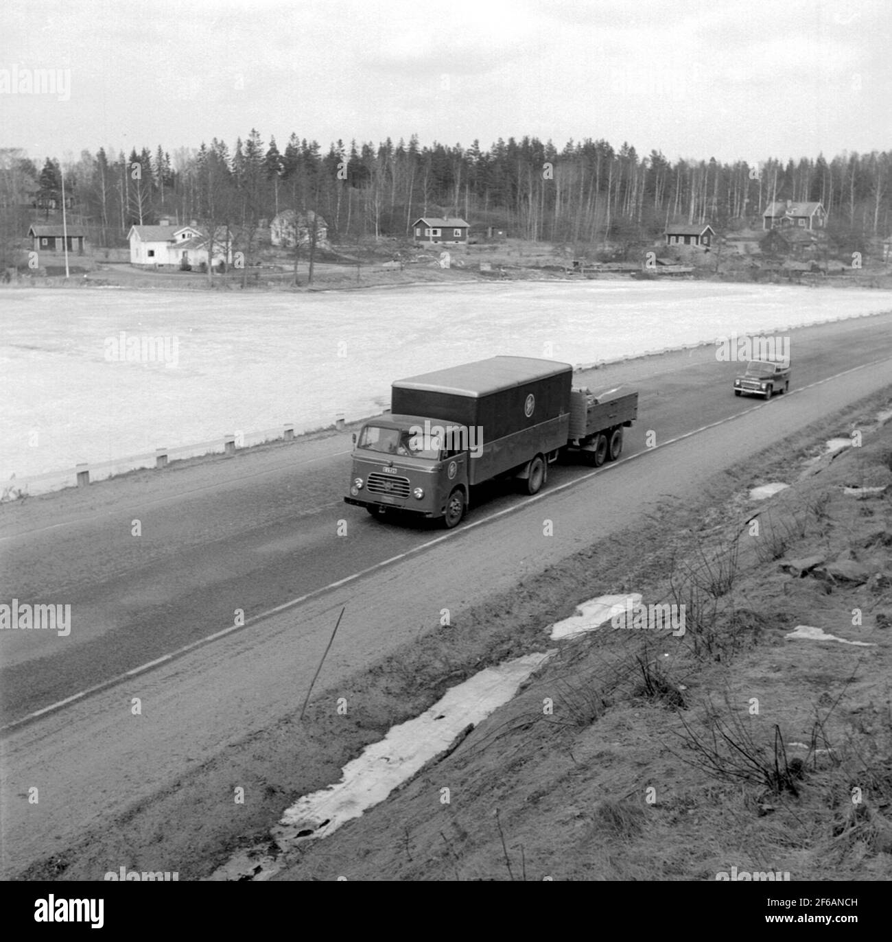 State Railways Swedish Truck AB, SJ Slab Transport Stock Photo - Alamy