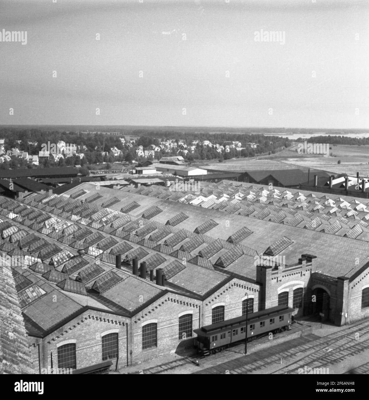 The central workshop in Örebro Stock Photo - Alamy
