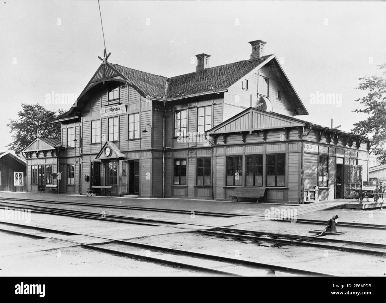 The station was put into service in 1893 Stock Photo - Alamy