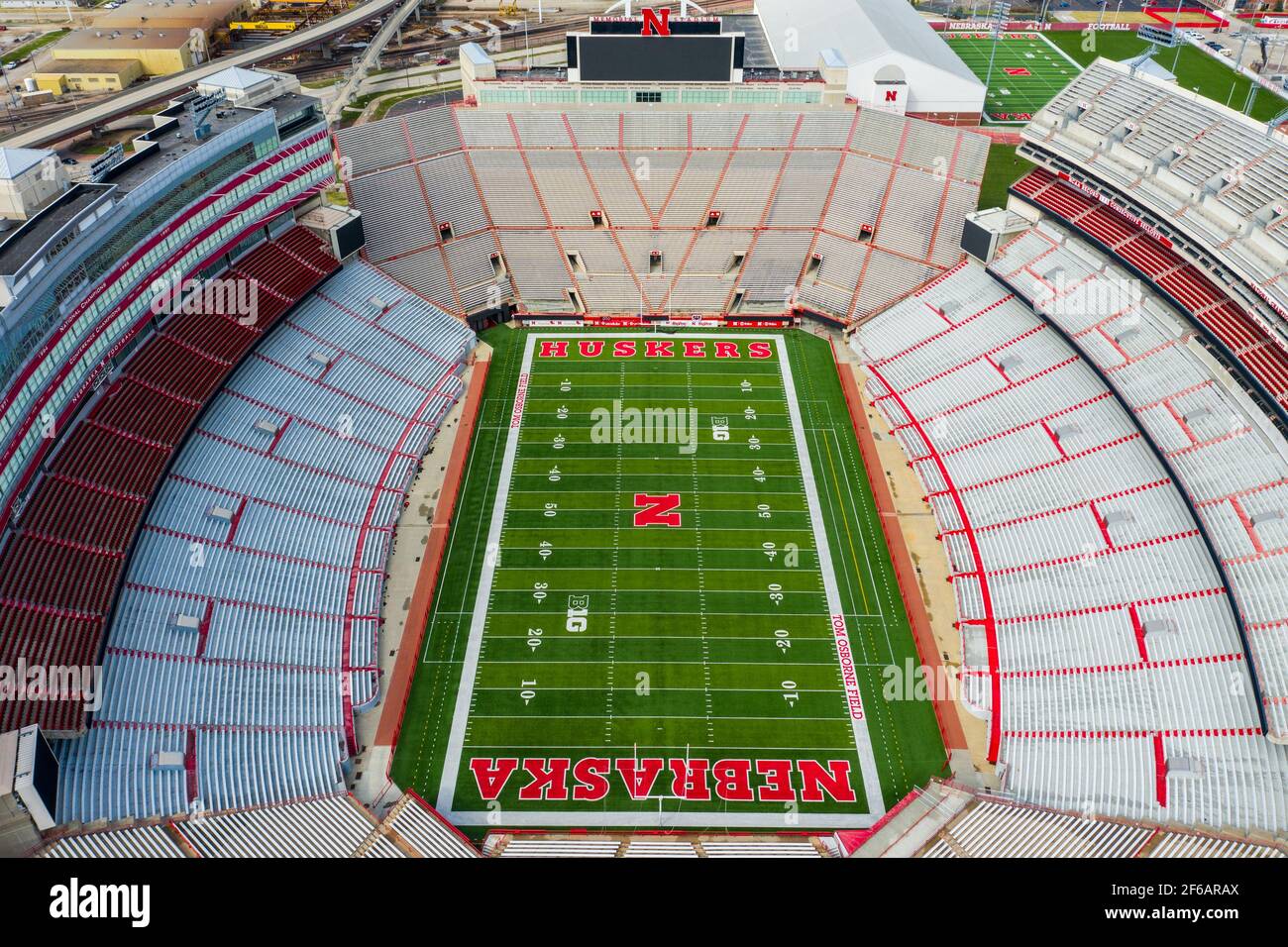 Nebraska corn aerial hi-res stock photography and images - Alamy