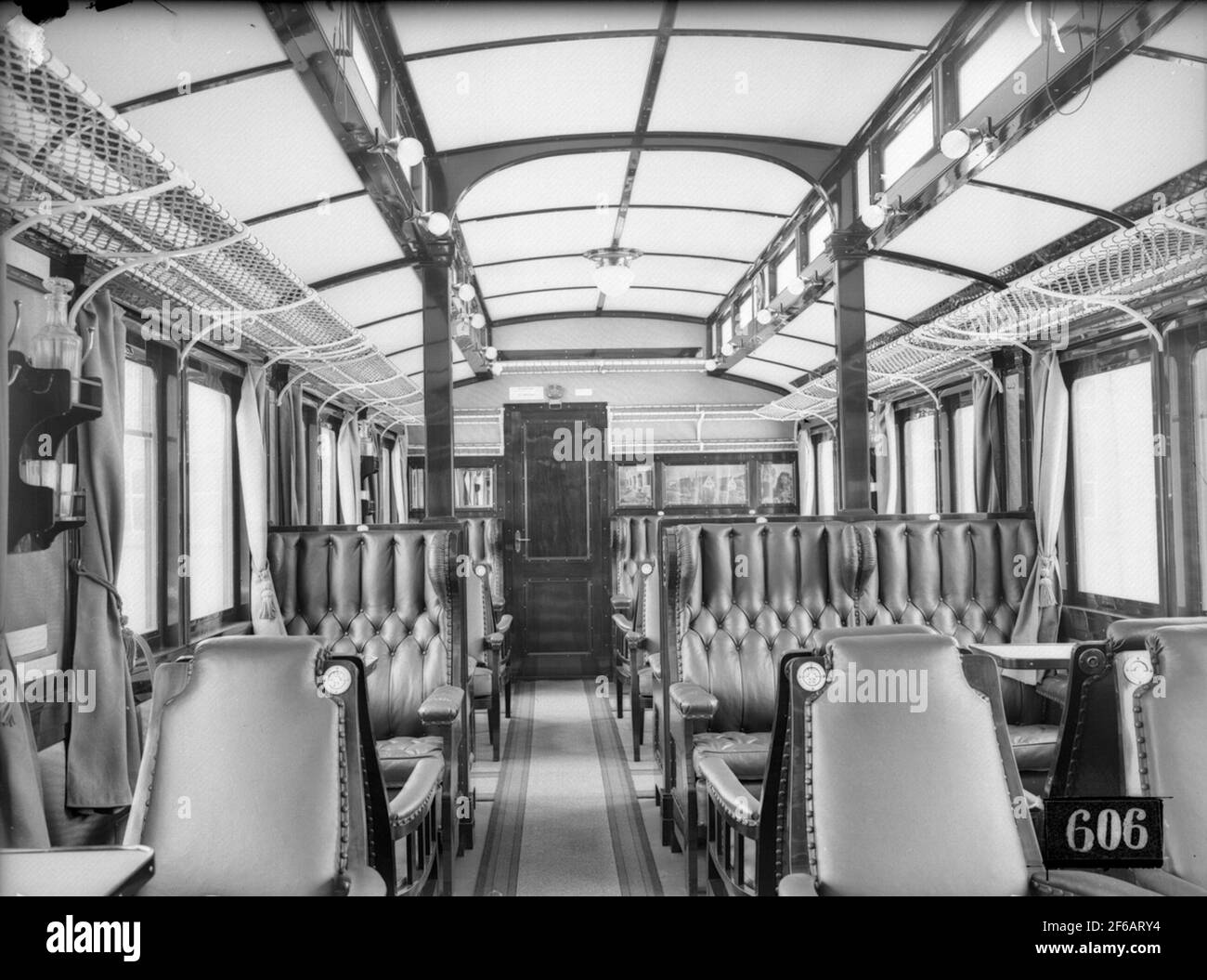 The state railways, SJ Bo5 2677. Wagon built in Linköping 1923. Water ...