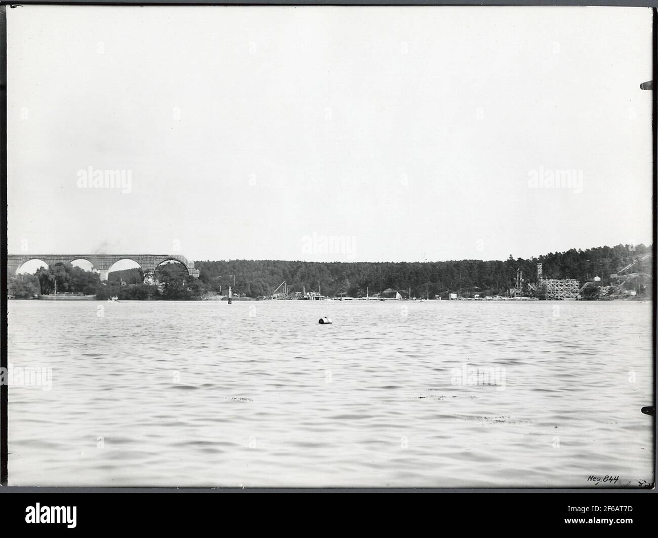 The Årstabron under building Stock Photo - Alamy