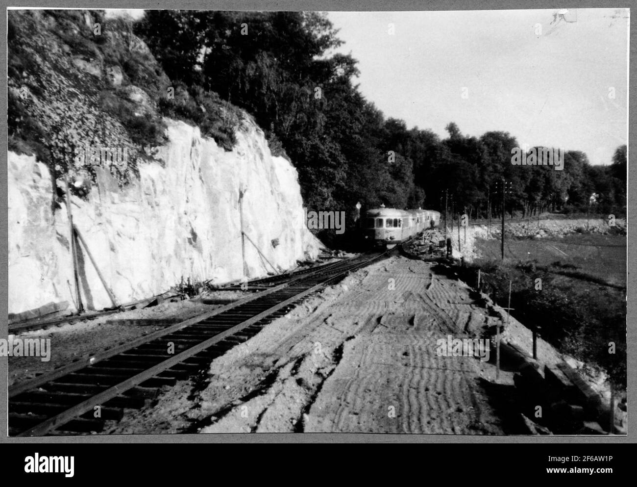 State Railways, SJ Y6 1028. First passenger train on normal tracks ...
