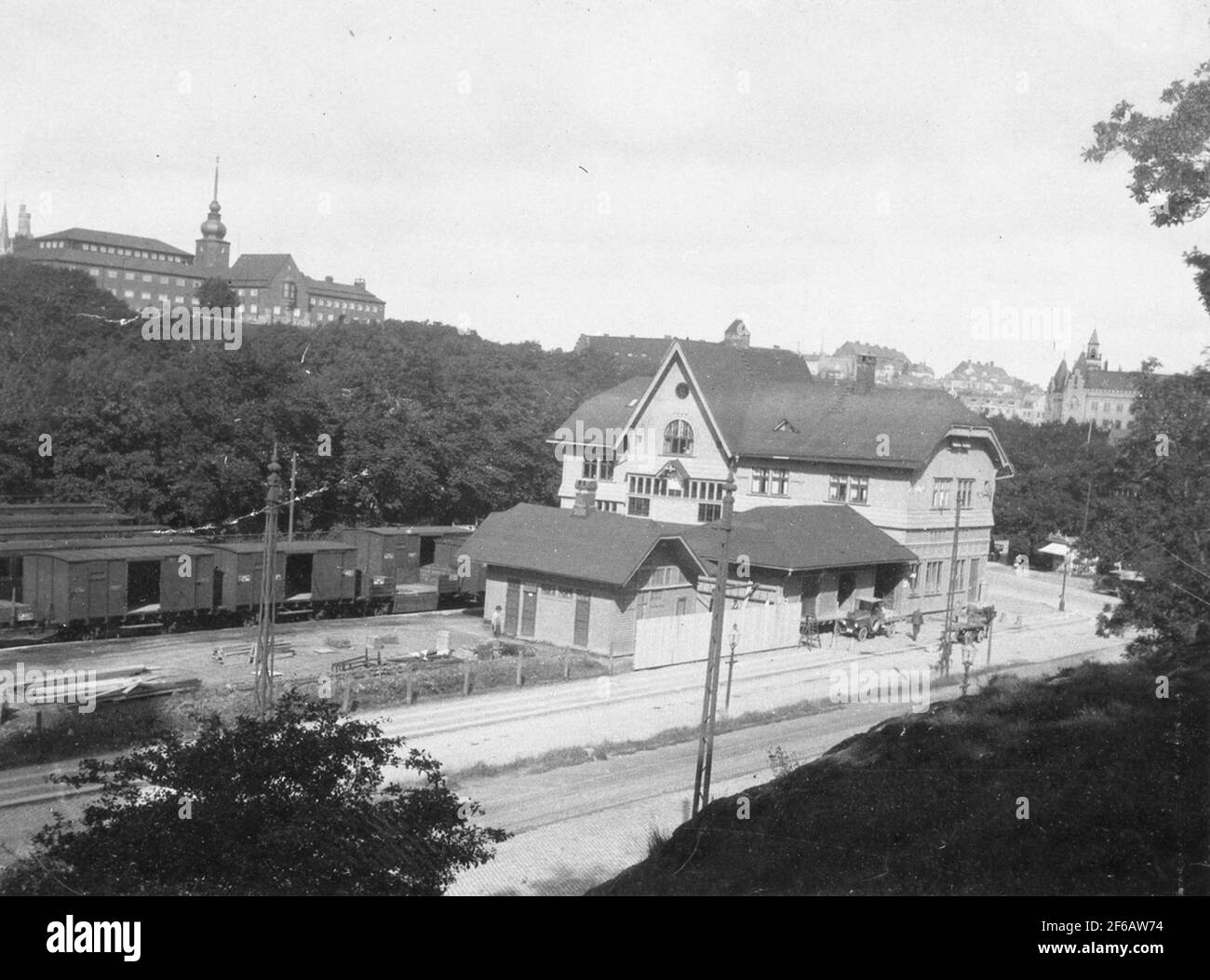 GSJ Station Göteborg.göteborg-Särö Railway Stock Photo - Alamy
