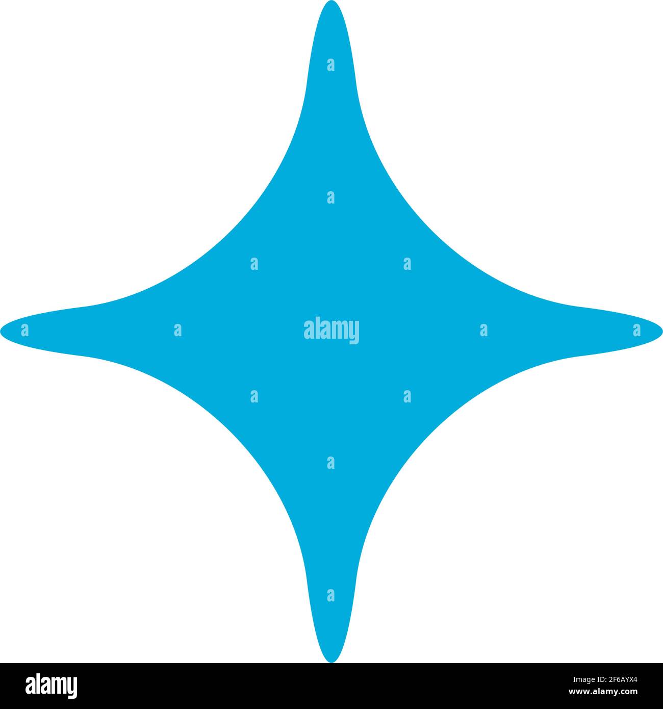 Star, starburst, sunburst icon, symbol. Radial shape, design element ...