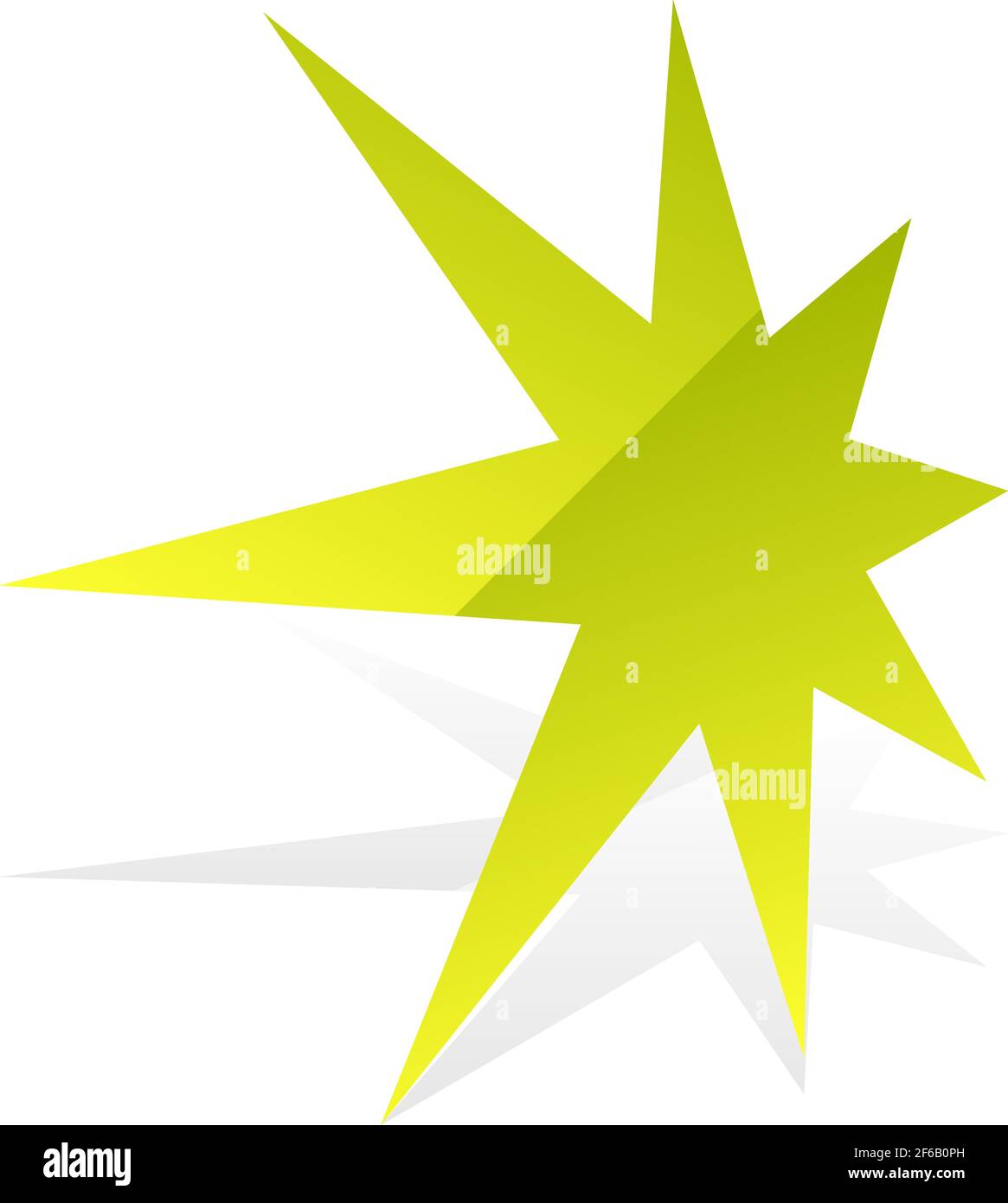Star, starburst, sunburst icon, symbol. Radial shape, design element ...