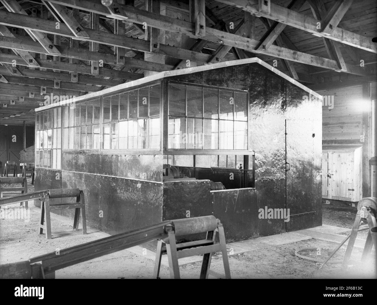 Workshop interior Fast built-in over welding machine Stock Photo - Alamy