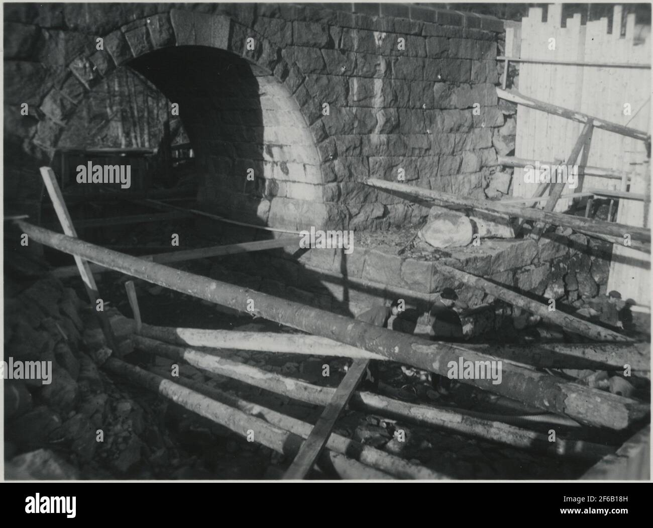 Damage for extension of culvert over Stenhammarsån. On the line between ...