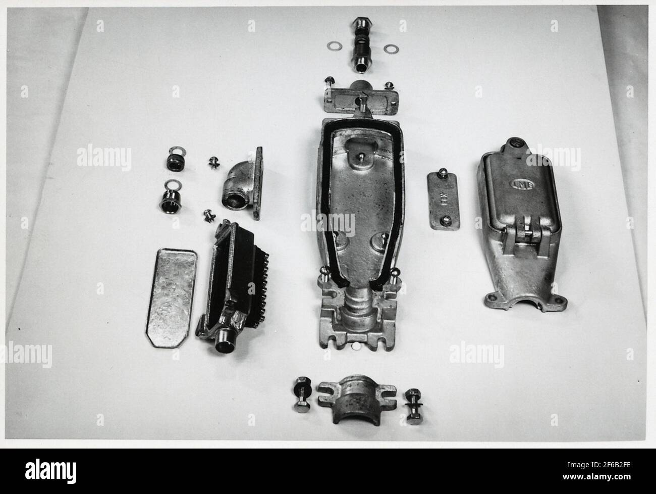 Items to electrical installation Stock Photo - Alamy