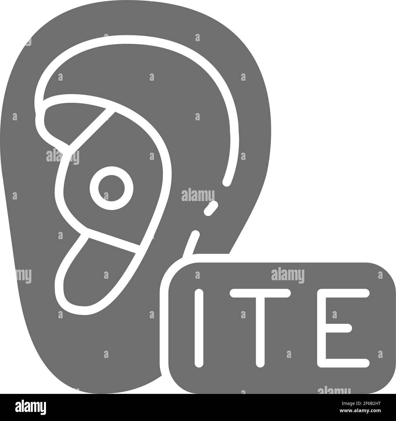 Earwax in ear Stock Vector Images - Alamy