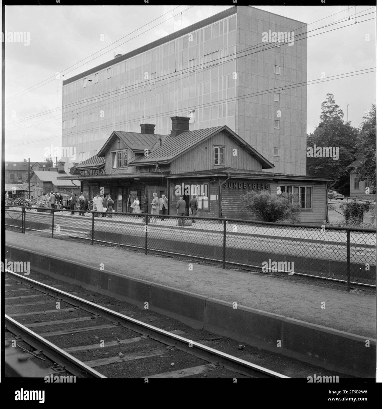 Vasteras station Black and White Stock Photos & Images - Alamy