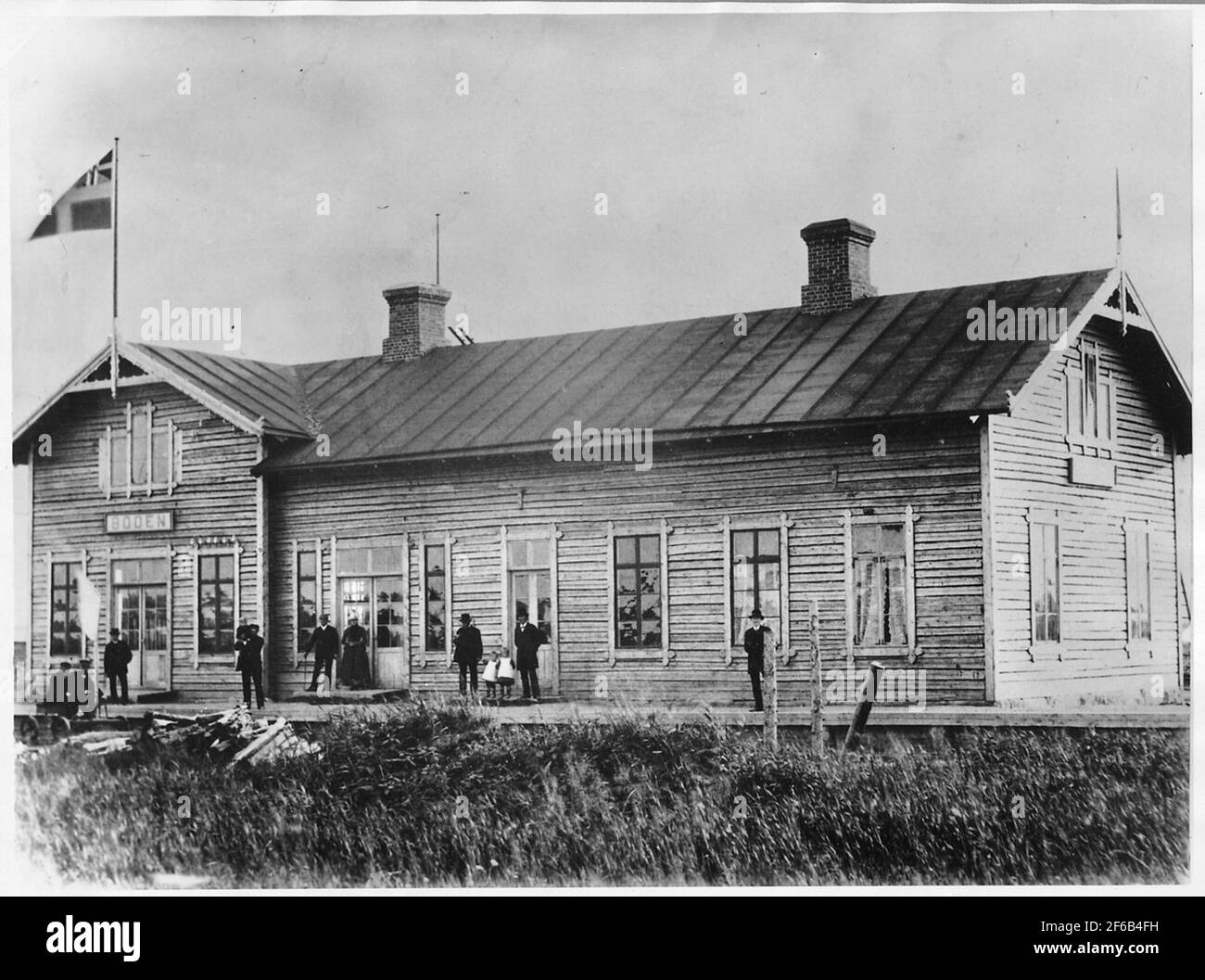 The Board's second station house erected in 1889 Stock Photo - Alamy