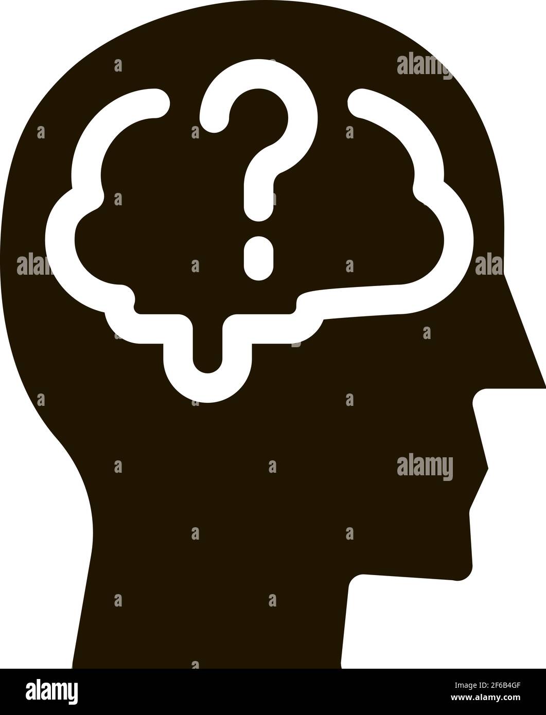 Losing brain function Stock Vector Images - Alamy