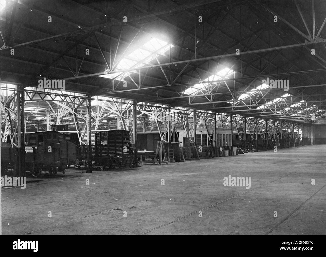 The central workshop was built at the beginning of the 20th century a ...