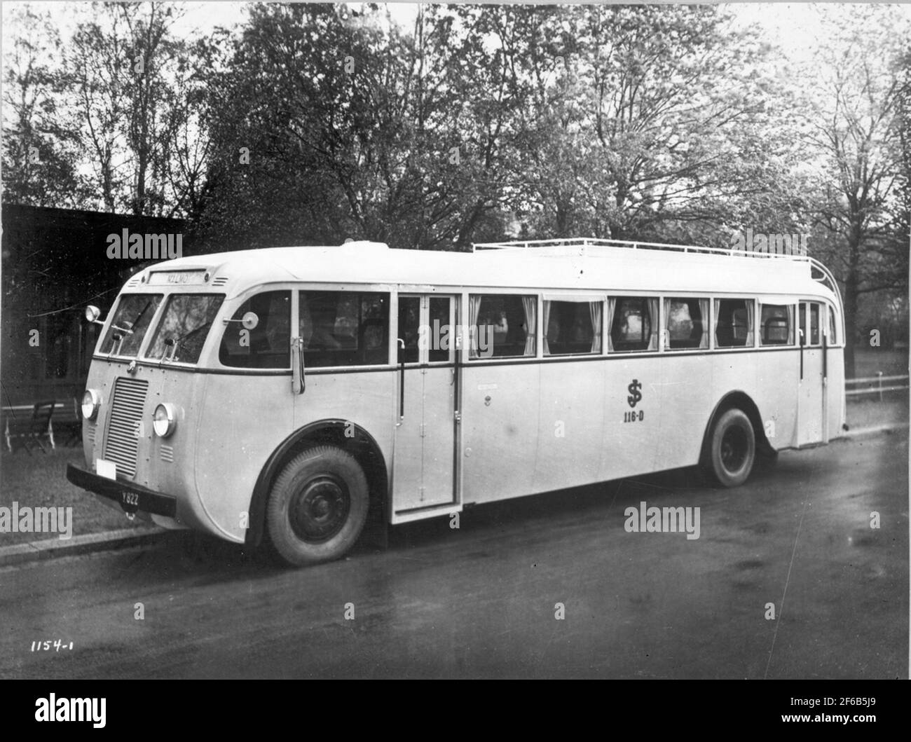 SJ bus 116-d. Skania-Vabis bus Stock Photo - Alamy