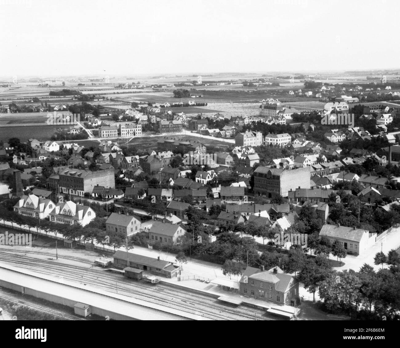 Malmö - Limhamn's railway, MLJ, Limhamn station Stock Photo - Alamy
