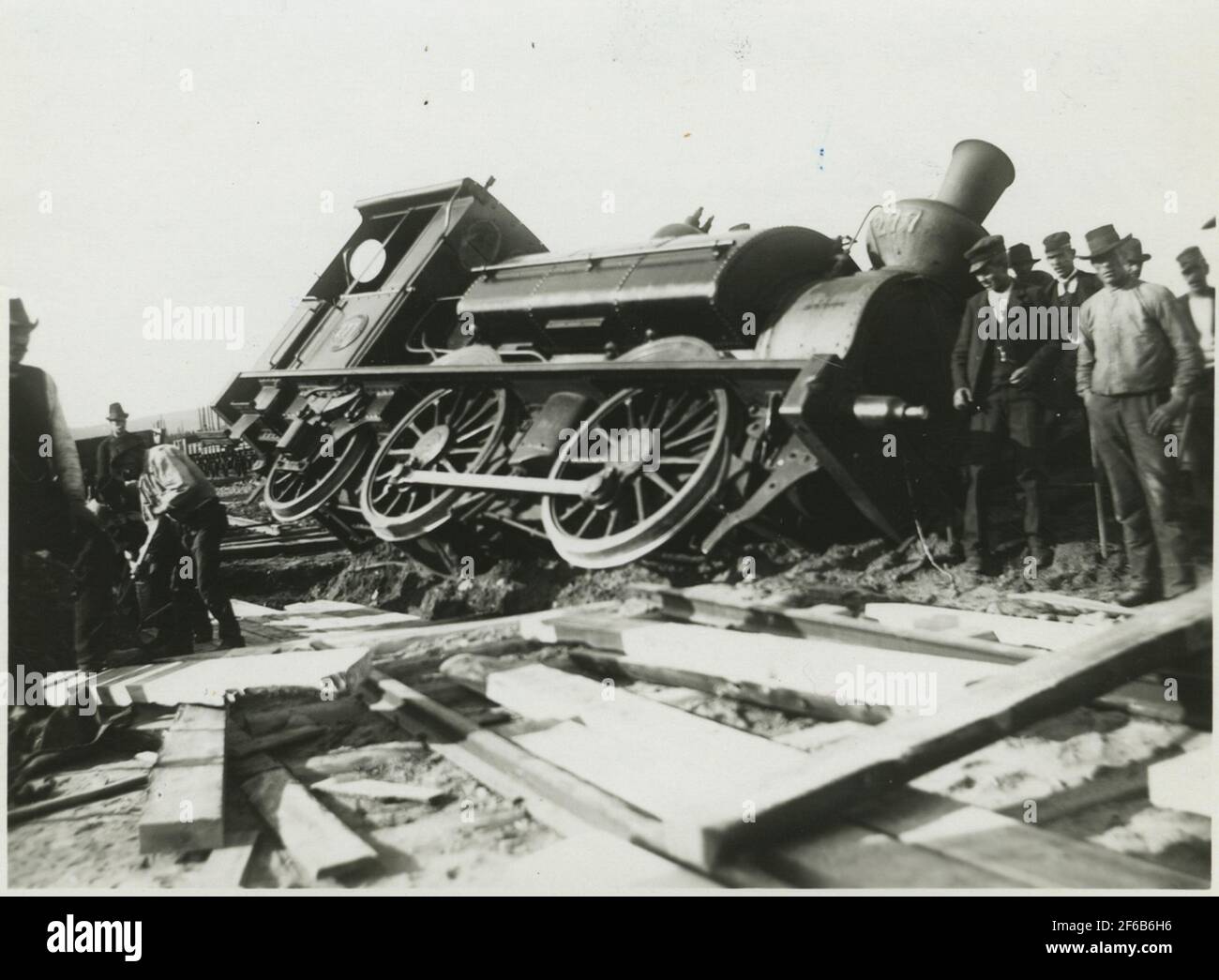 Steam Train Crash