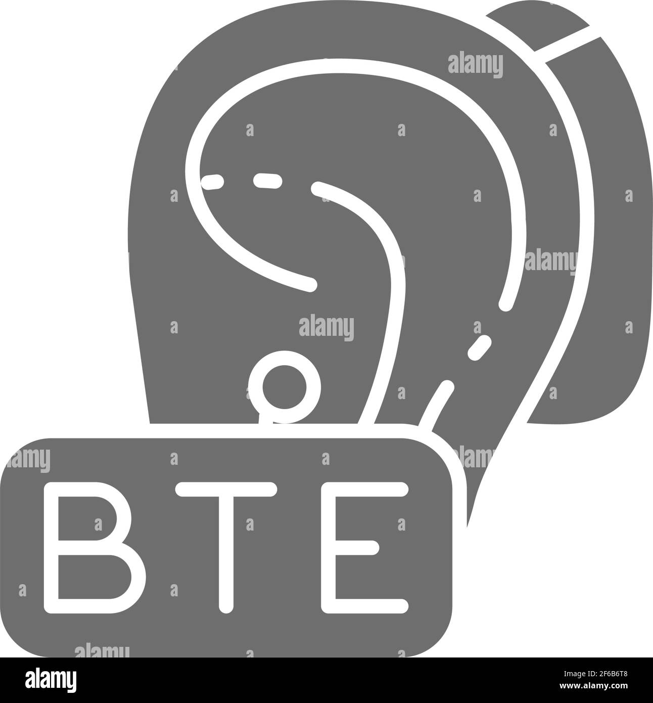 Bte hearing aid hi-res stock photography and images - Alamy