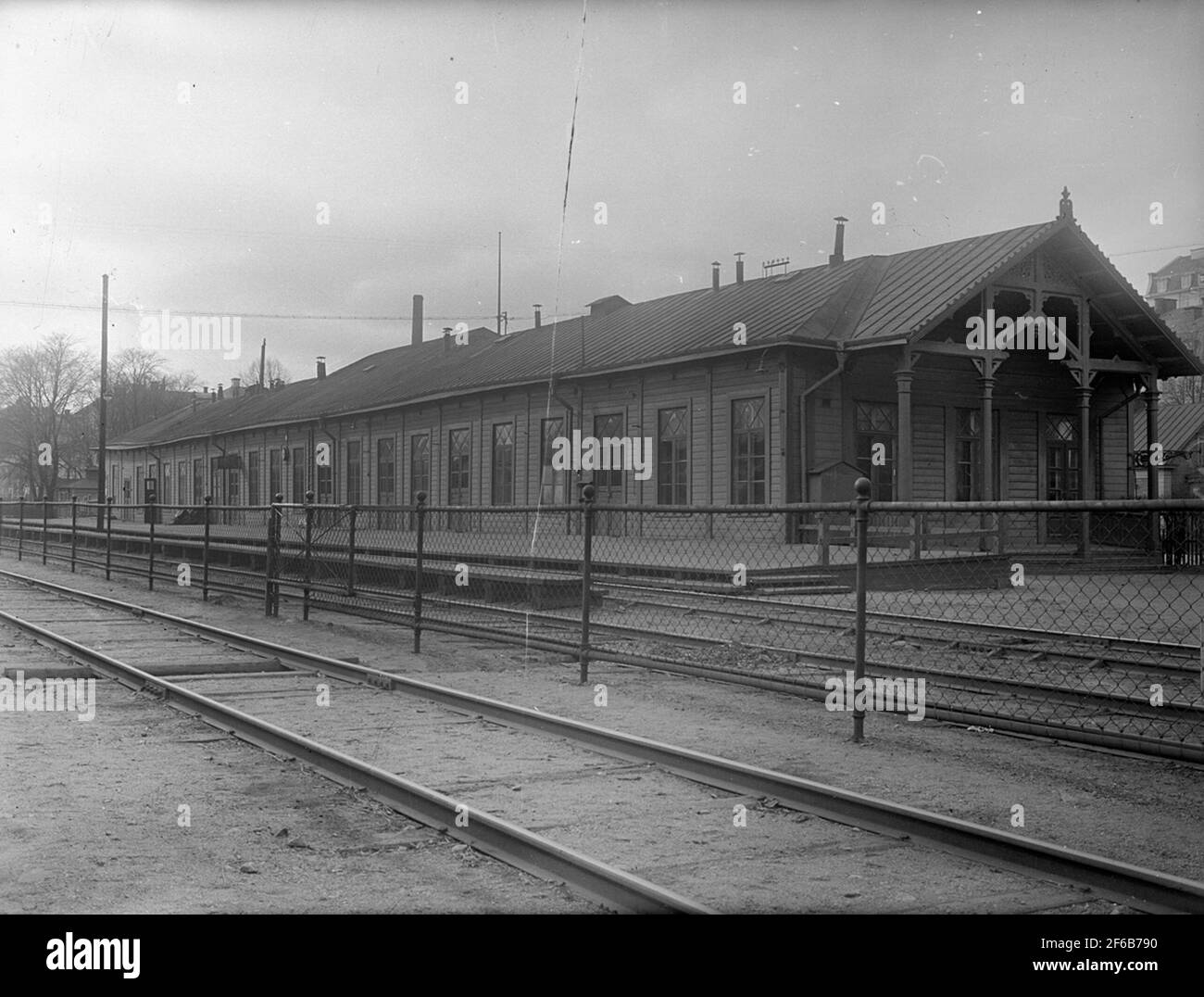 Stockholm Southern station, facade against the railroad Stock Photo - Alamy