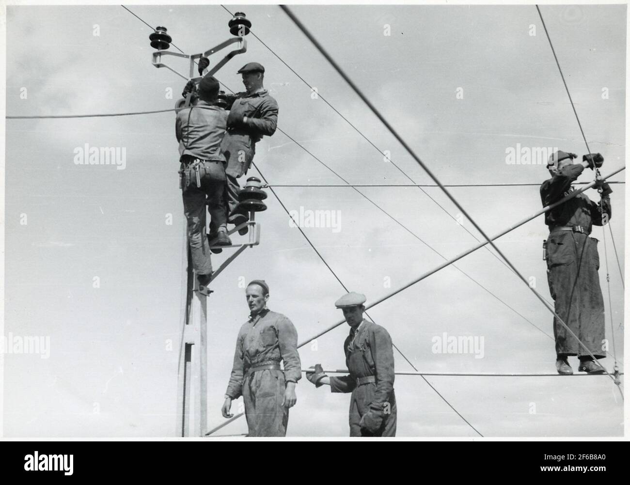 Control line is mounted Stock Photo - Alamy