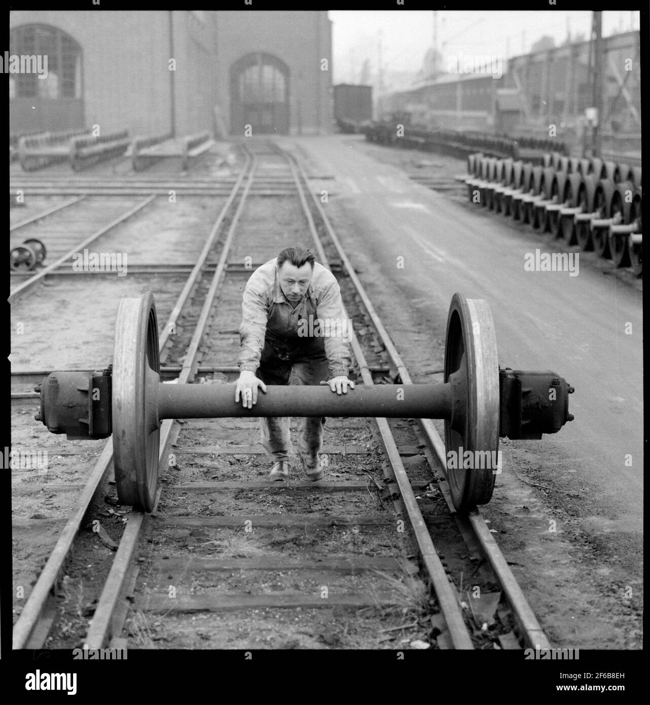 Rolling wheels Black and White Stock Photos & Images - Alamy