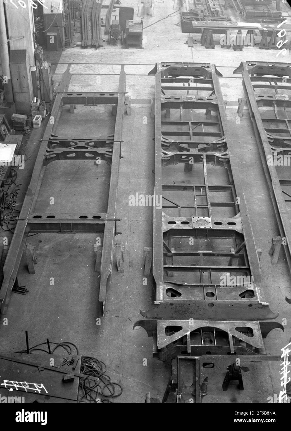 The state's railways, SJ M-Lok, undercarriage. Nohab (company number ...