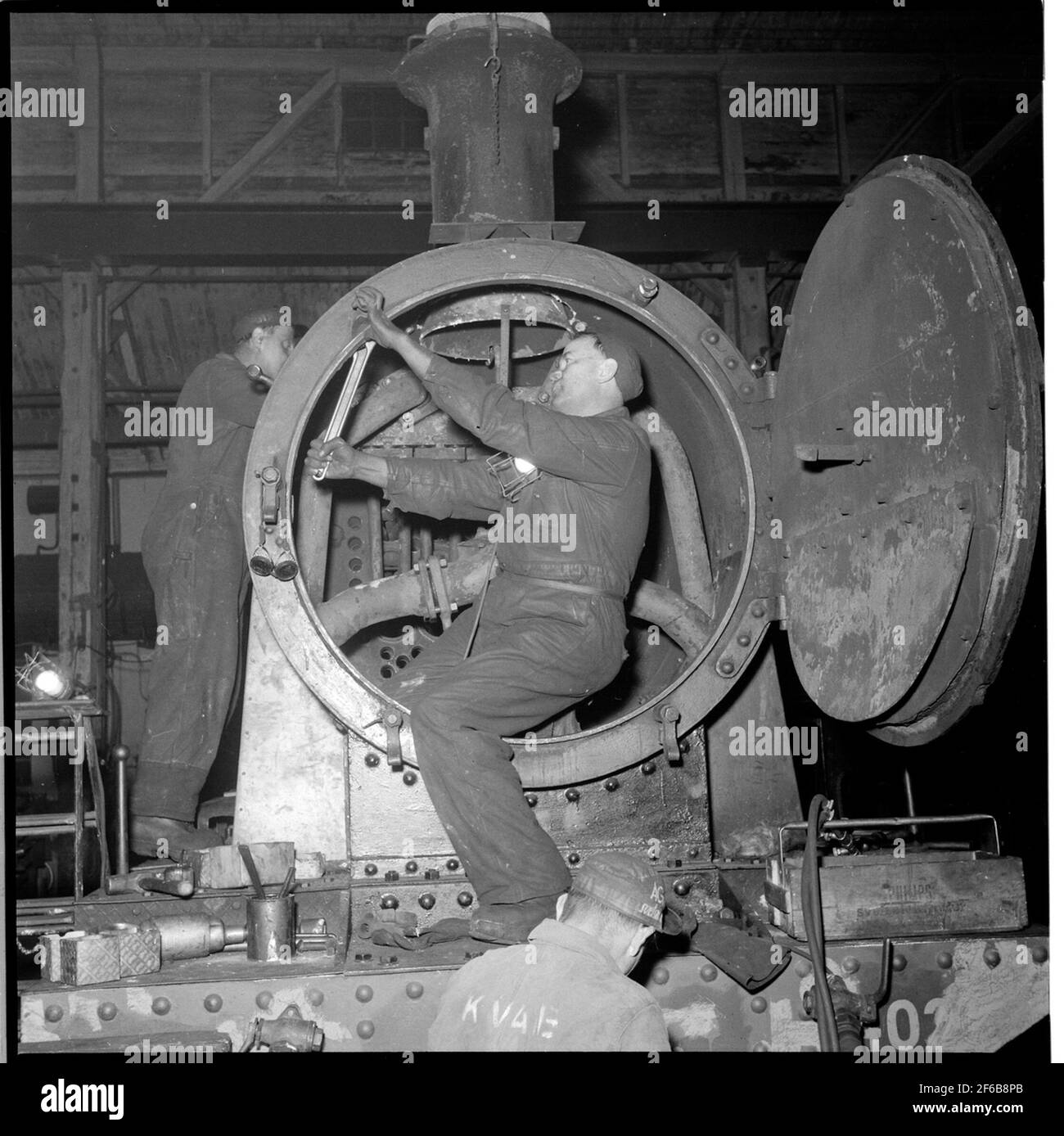 Cleaning service work in Black and White Stock Photos & Images - Alamy