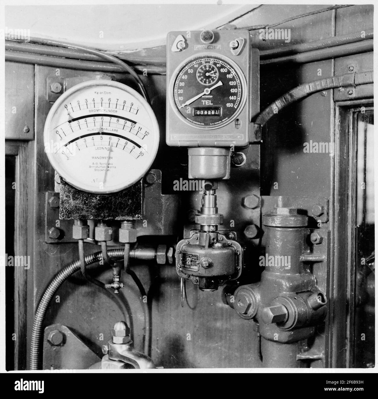 Apparatus for automatic train control, System Signum Stock Photo - Alamy