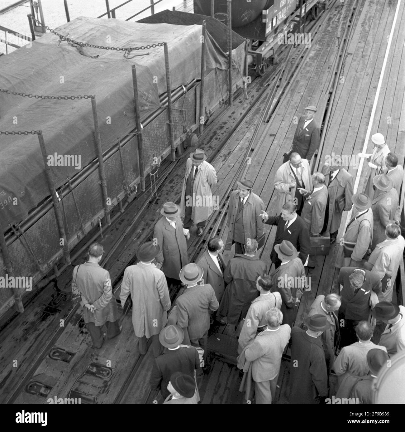 Train ferry day in Trelleborg Stock Photo - Alamy