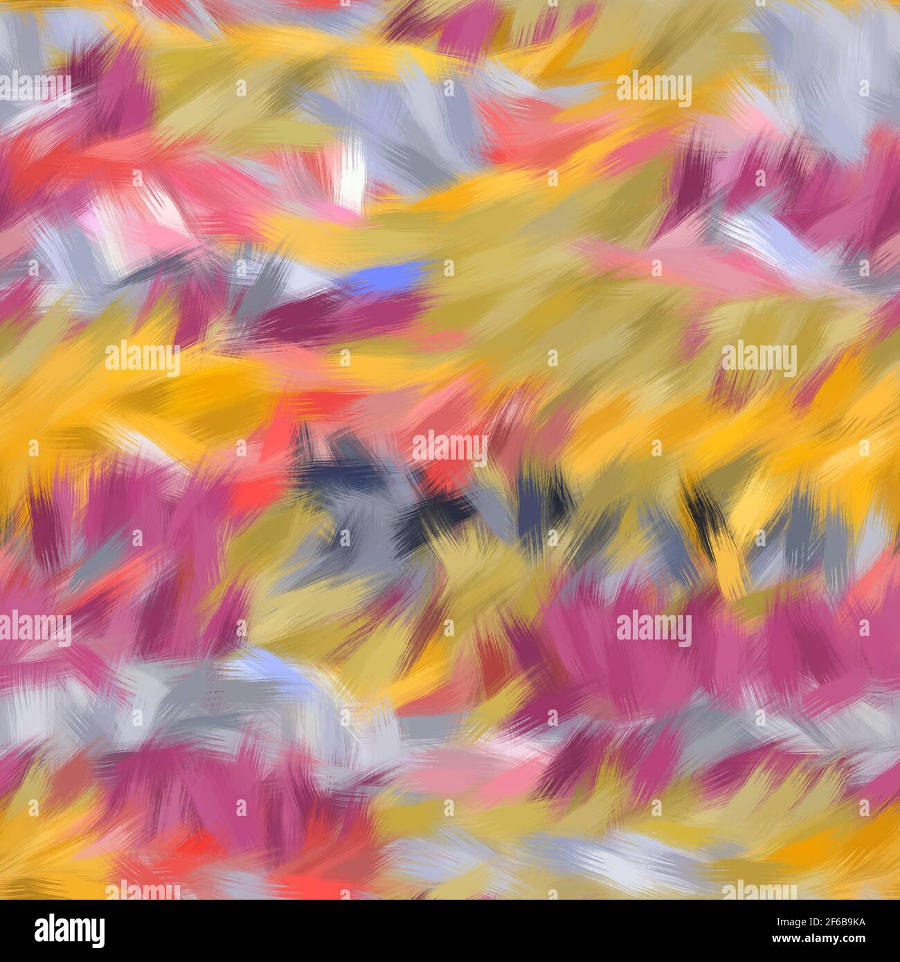Seamless faux digital paint stroke pattern print Stock Photo - Alamy