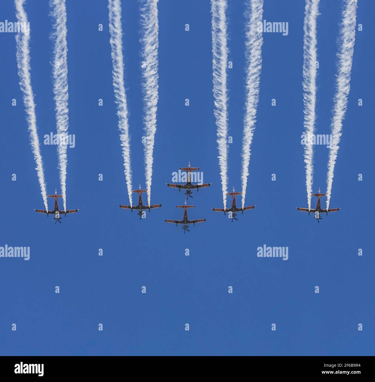 Canberra, Australia, 31 March, 2021. The Roulettes are the Royal ...