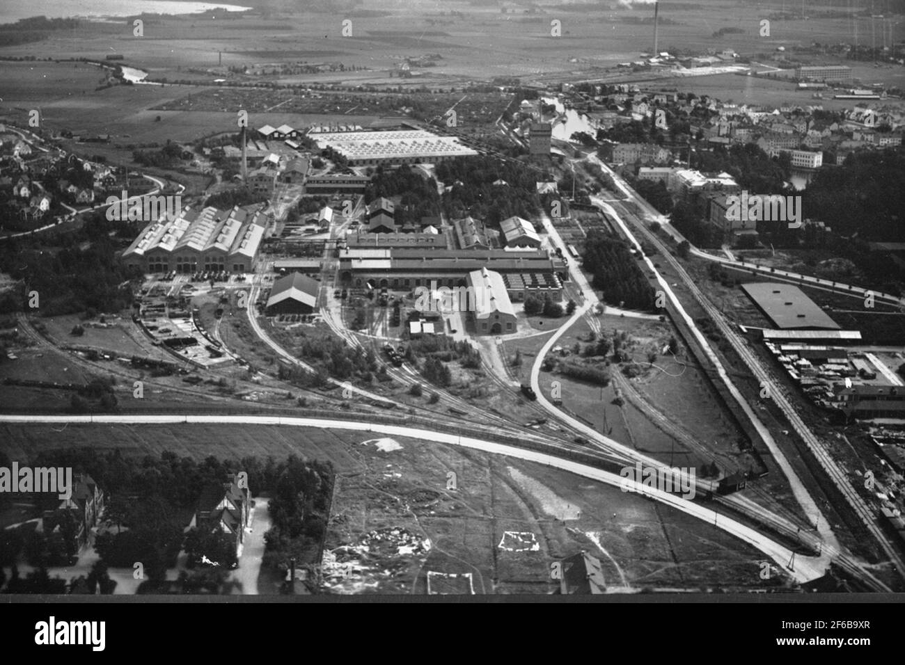 The central workshop was built at the beginning of the 20th century a ...