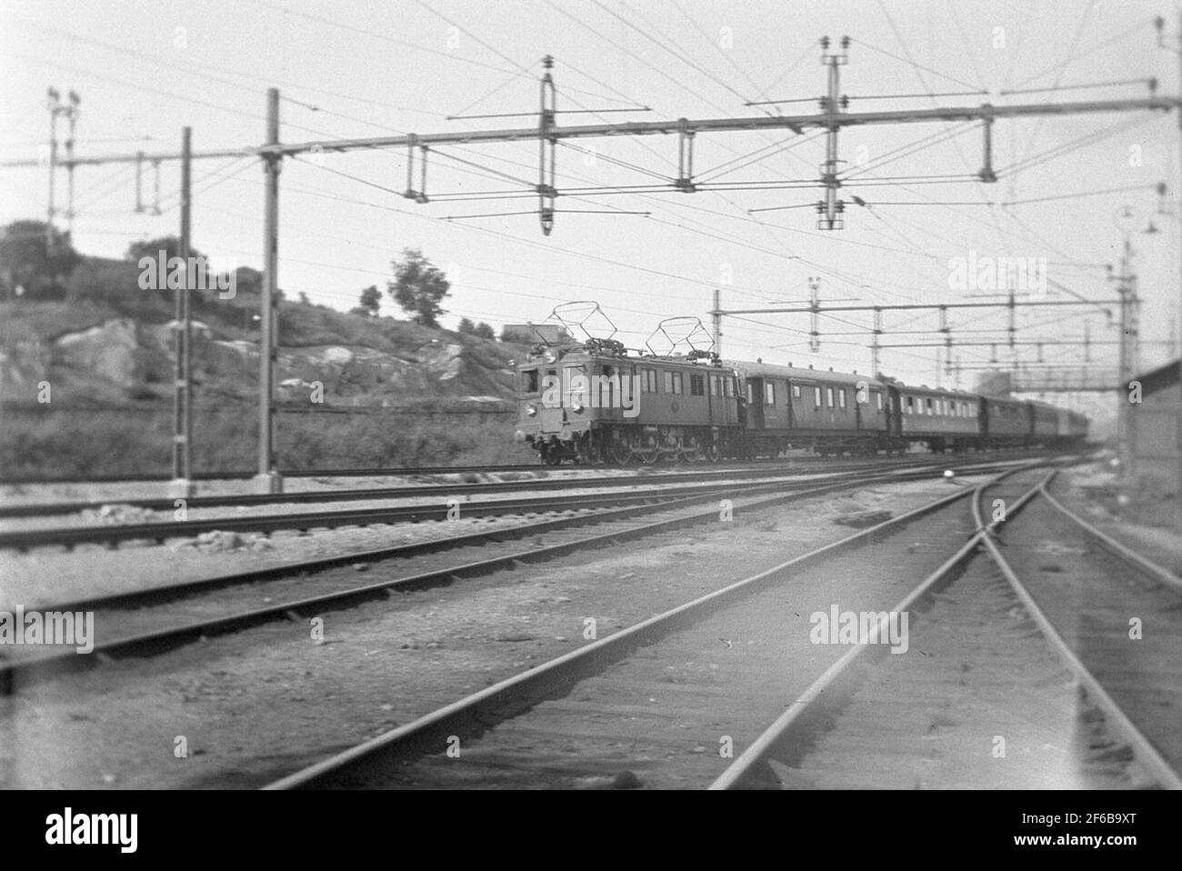 State Railways, SJ Da-Lok by train Stock Photo - Alamy