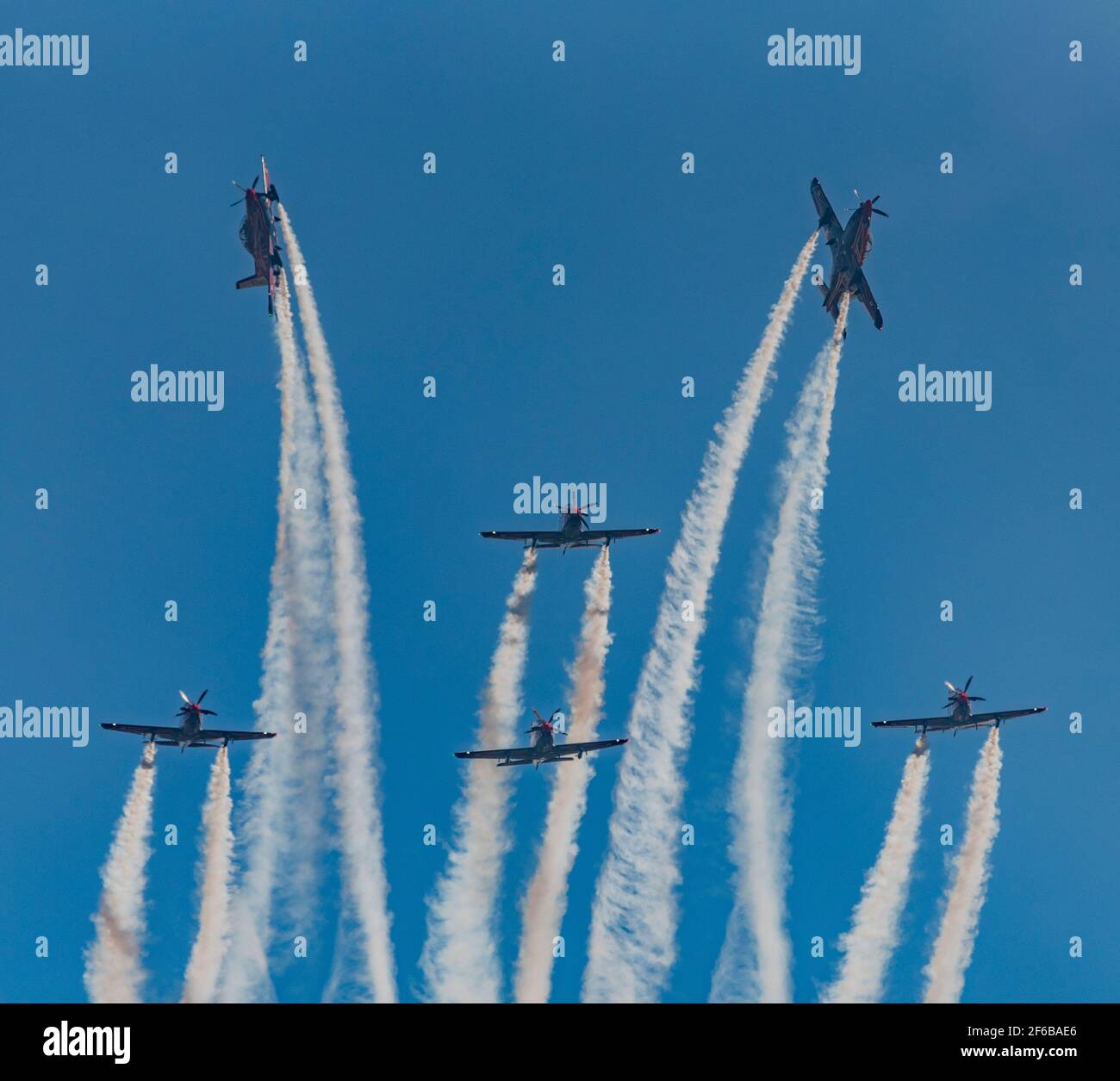 Canberra, Australia, 31 March, 2021. The Roulettes are the Royal ...